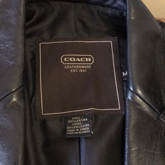 Coach | Jackets & Coats | Coach Leather Jacket | Poshmark